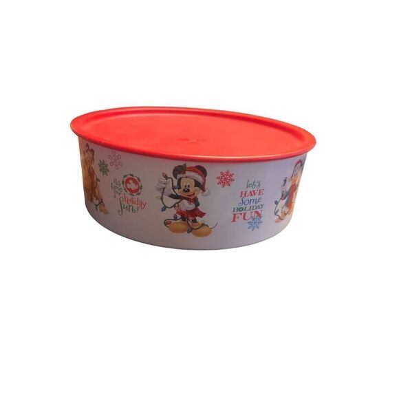 Disney | Holiday | Tupperware Disneymickey And Friends Bowl Holiday ...